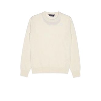 K-Way Sebastien Pullover - - Knitwear - Herren - Wei&szlig; - S