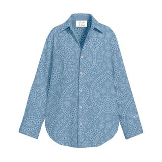 MC2 Saint Barth Damen, Blusen & Hemden, Blau, SGr&ouml;&szlig;e