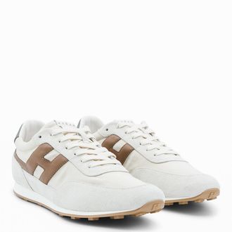 Hogan Mens Sneakers Beige-Cuoio _cover Le Sole El