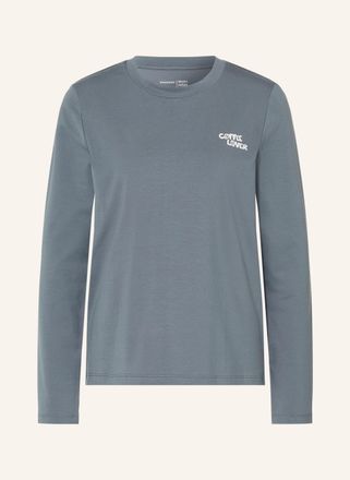 Schiesser Schlafshirt Mix+Relax grau
