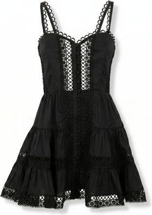 Charo Ruiz Ibiza Femme, Robes, Noir, Taille: 42 FR Lenora Short Dress
