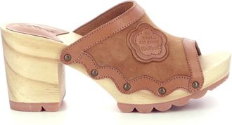 Kickers Femme, Chaussures, Brun, Taille: 37 EU Mules Woodstok