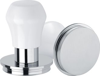 Normcore V4 Feder-Tamper 51,5mm, Druckregulierender Barista Kaffeestampfer mit 15lb/25lb/30lb Federdruck, Anti-Rutsch Aluminiumgriff (Flache Basis, &Oslash;51,5mm, La