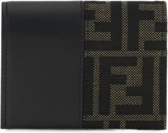 Fendi FF Jacquard Kartenetui - - Accessories - Herren - Schwarzk - ONE SIZE