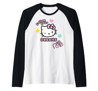 Hello Kitty Passion Success Dreams S&uuml;&szlig;er Freundschaftsklassiker Raglan