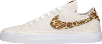 Nike Low Top Canvas Sneaker Court Legacy - - Sport - Damen - Beige - 37 1/2 EU