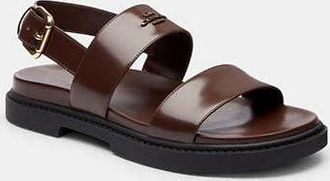 Coach Sandale Mit Zwei Bändern