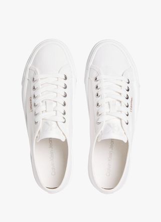 Calvin Klein Baskets &agrave; talon compens&eacute; en toile