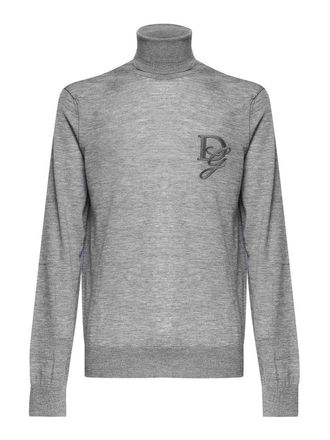 Dolce & Gabbana Pull Col Rond - Gris