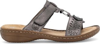Rieker Pantoletten Rieker 608K1-45 Grau
