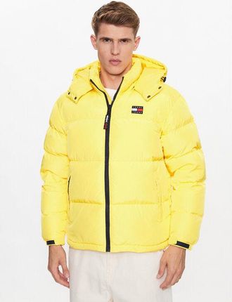 Tommy Jeans Daunenjacke Alaska DM0DM15445 Gelb Regular Fit
