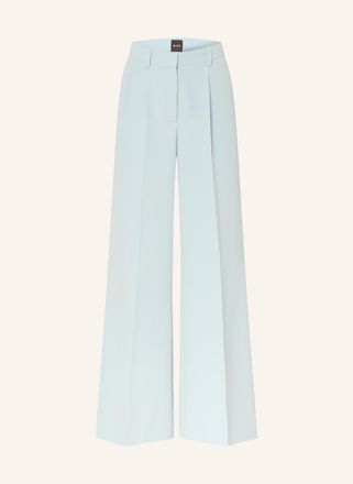HUGO BOSS Marlenehose Tiwi blau