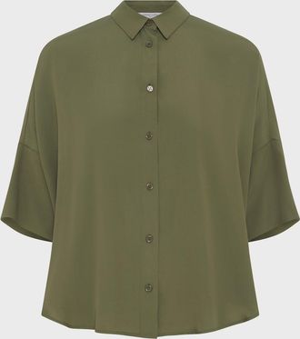 Gerard Darel Chemise fluide oversize - CIRAE - Kaki moyen