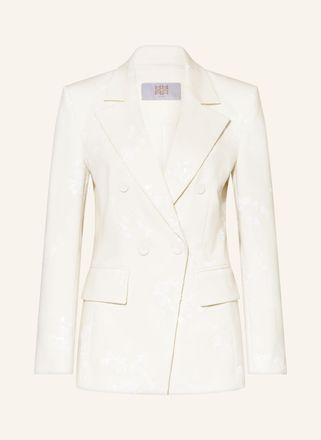 Riani Riani Blazer Mit Pailletten weiss