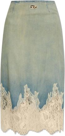 Diesel Femme, Jupes, Bleu, Taille: W26 De-Mersy-S Skirt