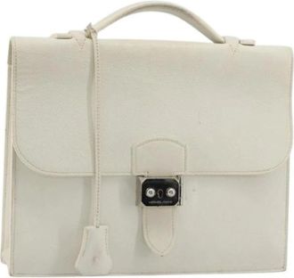 Herm&egrave;s Sac &agrave; main Pre-owned - Femme - Pre-owned - Blanc - Taille: ONE Size