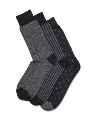 CHARLES TYRWHITT 3er-Pack Socken mit hohem Baumwollanteil - Multimuster
