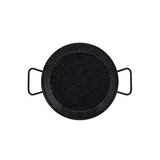 Metaltex Paella-Induktion, emaillierter Stahl, 4 Portionen (30 cm), Einfarbig