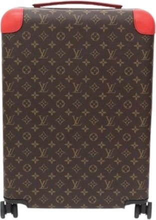 Louis Vuitton unisex, Pre-owned, Rouge, Taille: ONE Size Sac Week-end en Toile Pre-owned