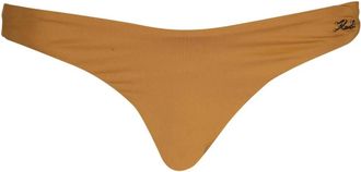 Karl Lagerfeld Strandkleidung Kost&uuml;m Unterteil Frau Braun - - Swimwear - Damen - Braun - XS