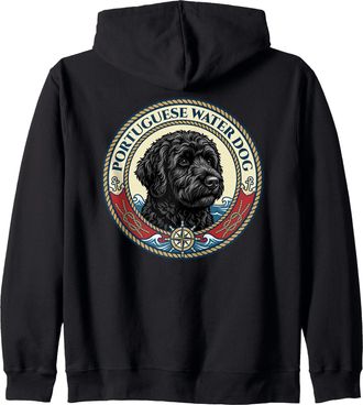 Creativemotions Portugiesischer Wasserhund - Portie Kapuzenjacke