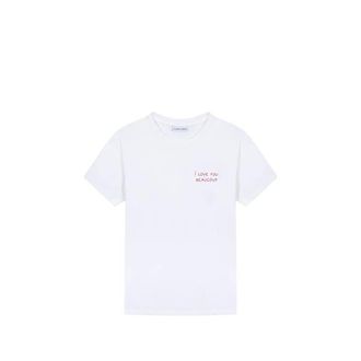Maison Labiche T-shirt Popincourt brod&eacute; en coton biologique