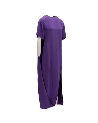 Valentino Garavani Minimalist Shift Evening Dress - Purple