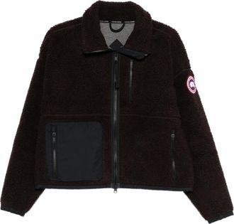 Canada Goose Femme, Sport, Brun, Taille: 38 FR Chandail molletonn&eacute; &agrave; fermeture &eacute;clair Simcoe