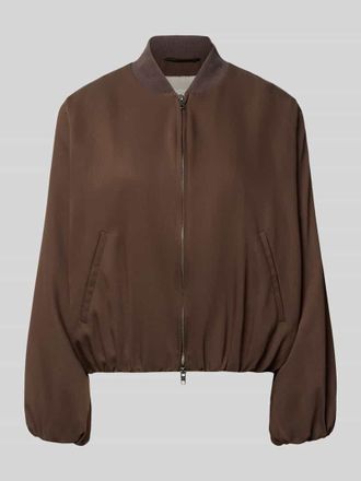 Drykorn Blouson aus Lyocell-Mix mit Zweiwege-Rei&szlig;verschluss