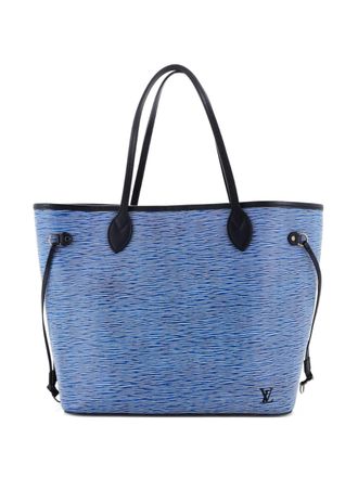 Louis Vuitton sac cabas Neverfull Epi en cuir - Bleu