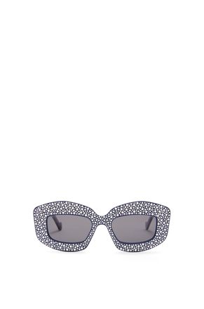 Loewe Luxury Pavé Screen sunglasses in acetate for female Material: Acetate