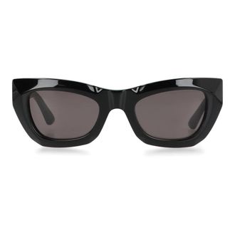 Bottega Veneta Cat-Eye-Sonnenbrille mit goldfarbenem Detail - - Accessories - Damen - Schwarzk - ONE SIZE
