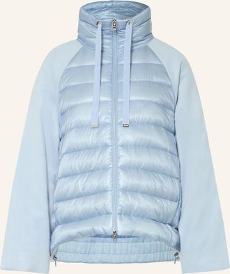Herno Herno Daunenjacke Im Materialmix blau