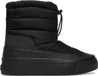 Calvin Klein Schneeschuhe Calvin Klein Vulc Flatf Snowboot Nylon Mix Mg YW0YW01977 Schwarz