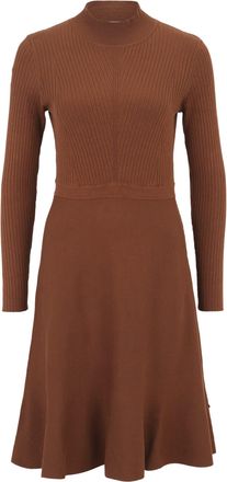 Vera Mont Damen 6400/4993 Kleid, Tabak, 32