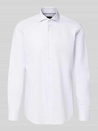 HUGO BOSS Slim Fit Businesshemd aus reiner Baumwolle Modell HANK