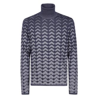 Emporio Armani Rollkragenpullover - - Knitwear - Herren - Blau - S