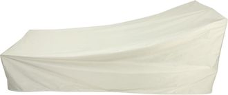 Angoily Oxford Gewebe Gartenliegestuhlbezug Beige 210D 208X76X41/79Cm Wetterfester Sonnenschutz f&uuml;r Outdoor Relaxsessel und Liegest&uuml;hle