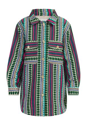 Izia Hemdjacke M&auml;dchen Mehrfarbig T&uuml;rkis