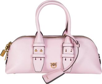Pinko Pinko, Femme, Sacs, Rose, Taille: ONE Size Bowling Bag Baguette Vitello