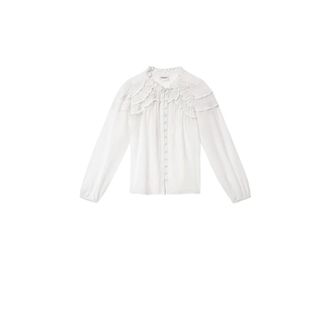 Isabel Marant Damen, Blusen & Hemden, Wei&szlig;, SGr&ouml;&szlig;e