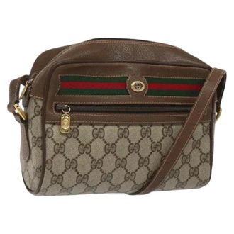 Gucci Pre-owned Vintage GG Canvas Schultertasche - - Pre-owned - Damen - Beige - ONE SIZE