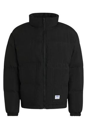HUGO BOSS Hommes Brooklin2441 Doudoune Regular d&eacute;perlante avec &eacute;tiquette logot&eacute;e