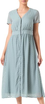 Vila VIMICHELLE S/S V-Neck MIDI Dress/KA