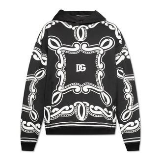 Dolce & Gabbana Kapuzenpullover - - Sweatshirts & Hoodies - Herren - Schwarzk - XL