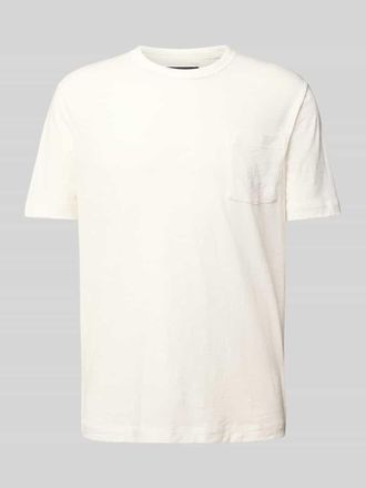 Marc O'Polo Regular Fit T-Shirt aus weichem Slub Jersey