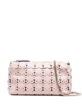 Red(v) sac à bandoulière Flower Puzzle - Rose