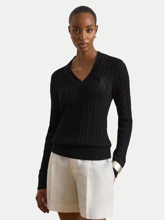 Lauren Ralph Lauren Pullover Meren 200888795004 Schwarz Regular Fit
