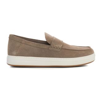 Hogan Loafer aus Wildleder - - Shoes - Herren - Beige - 40 EU
