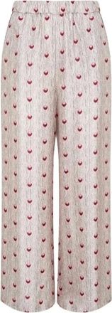 Max Mara Femme, Pantalons, Multicolore, Taille: 38 FR Mmlpiovra Wide Pantalons